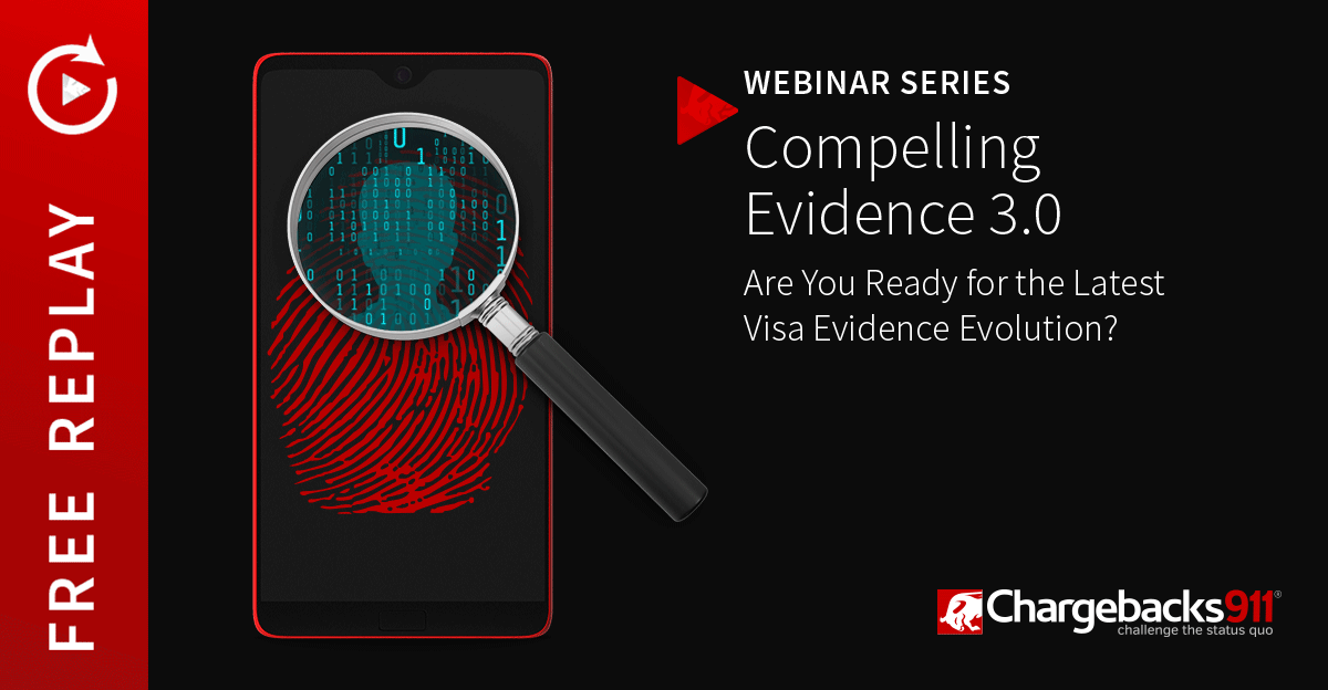 Free Webinar: Visa Compelling Evidence 3.0